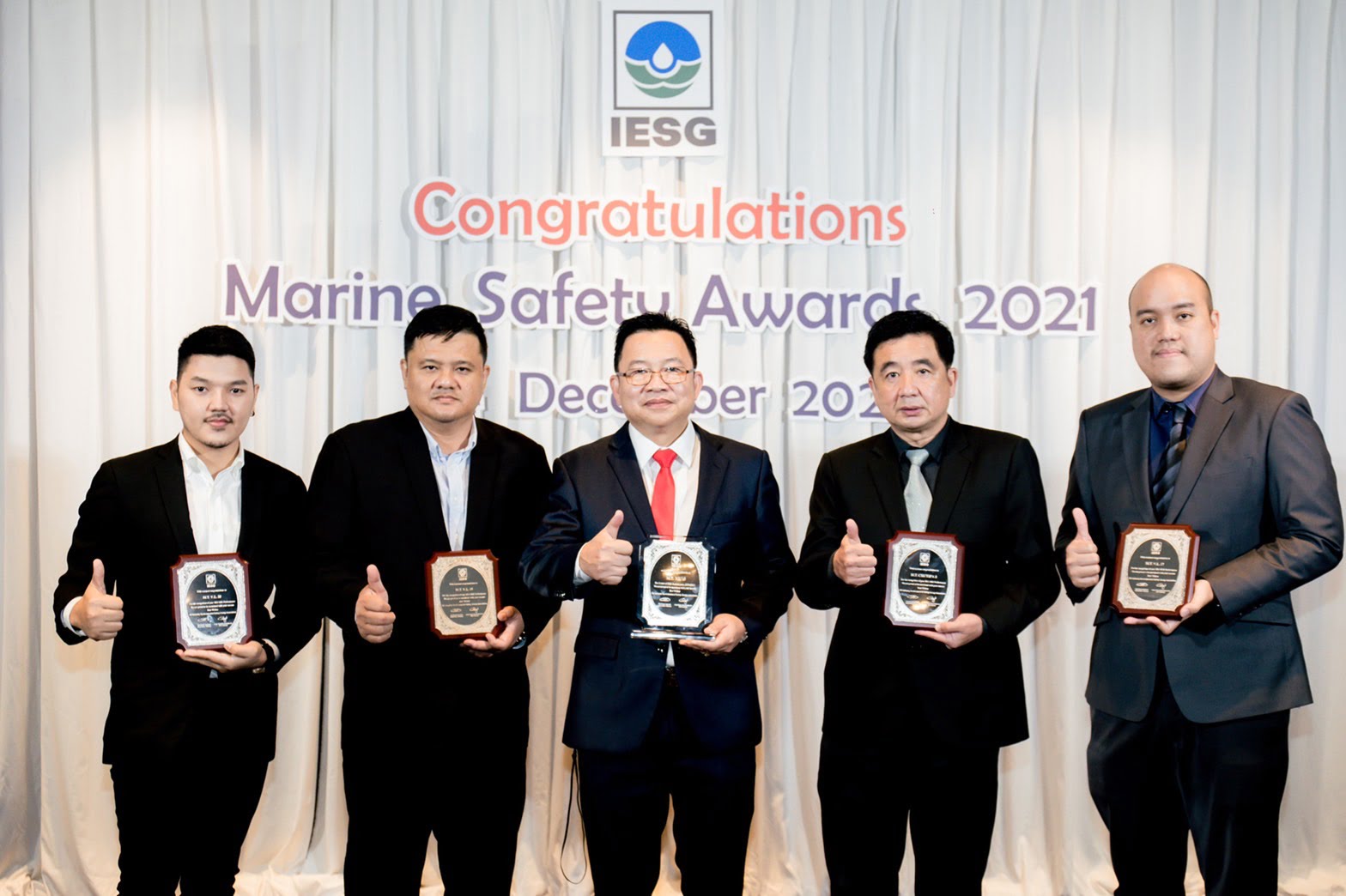 VL รับรางวัล IESG Safety Award 2021 | ThaiPR.NET