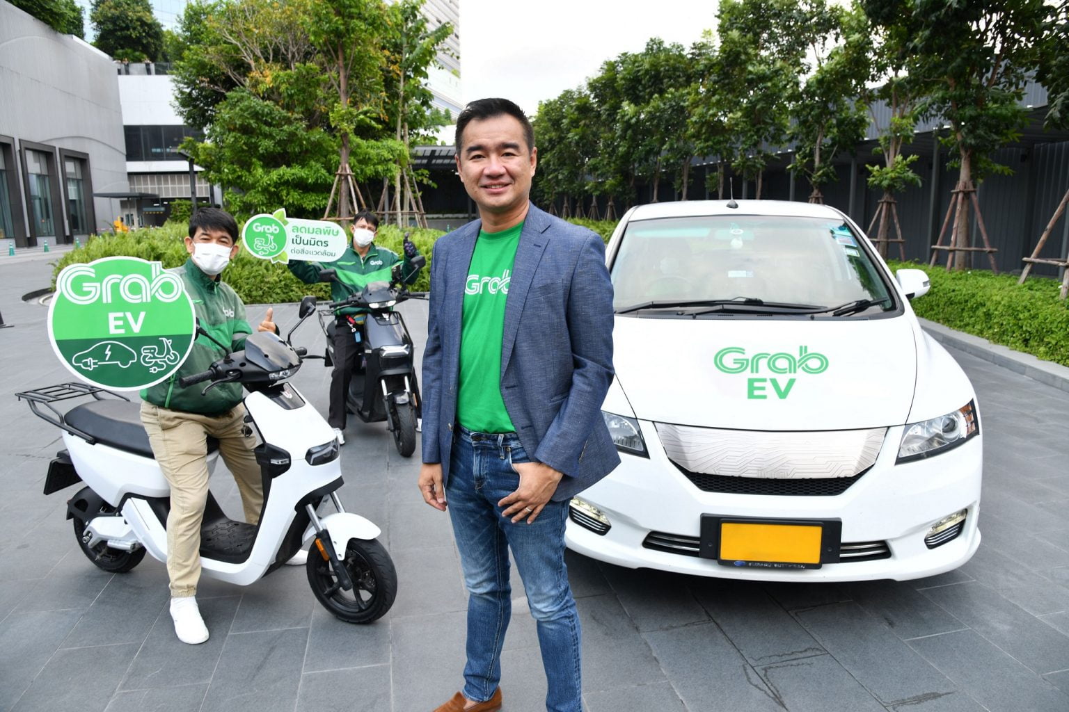 Grab Thailand announces 5-year goal for EVs | ThaiPR.NET