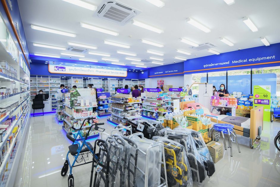 HL ตัดริบบิ้น เปิดร้านขายยาแบรนด์ iCare สาขาธนบุรี มาร์เก็ตเพลส ...