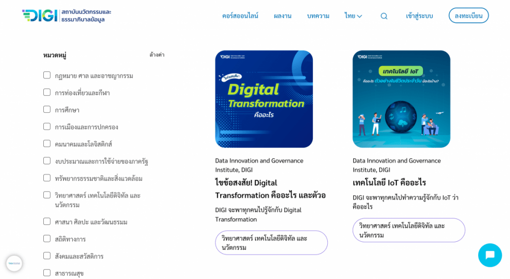 สถาบันนวัตกรรมข้อมูลแลละธรรมาภิบาลเปิดตัวแพลทฟอร์ม ‘digi.data.go.th คอมมูนิตี้แหล่งใหม่ของคนสาย ...
