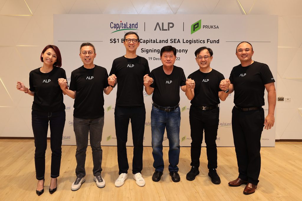 CapitaLand Investment, Ally Logistic Property and Pruksa Holding PCL jointly establish ...