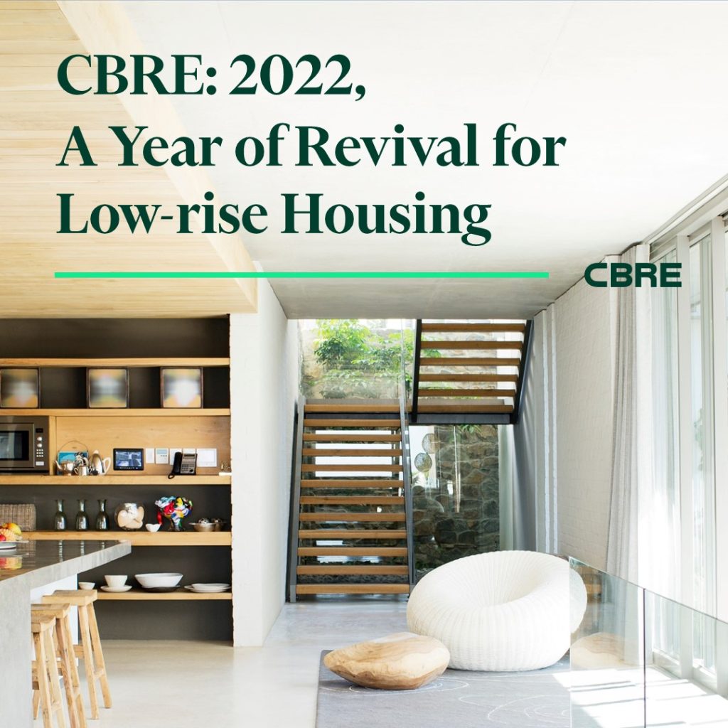 CBRE: 2022, A Year of Revival for Low-rise Housing | ThaiPR.NET