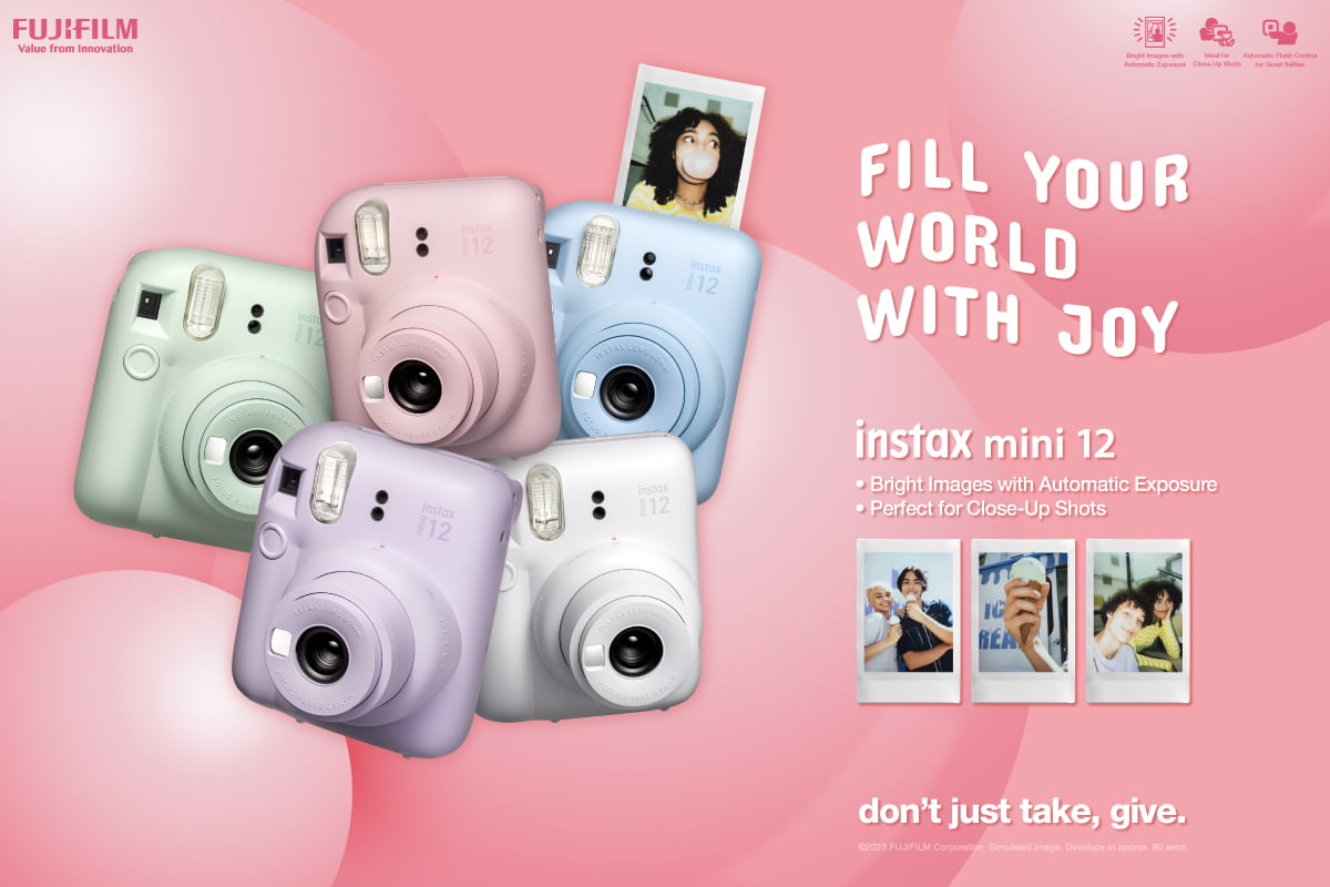 ฟูจิฟิล์ม ประเทศไทย เปิดตัว INSTAX mini 12 กล้องฟิล์มอินสแตนท์รุ่นใหม่ ...
