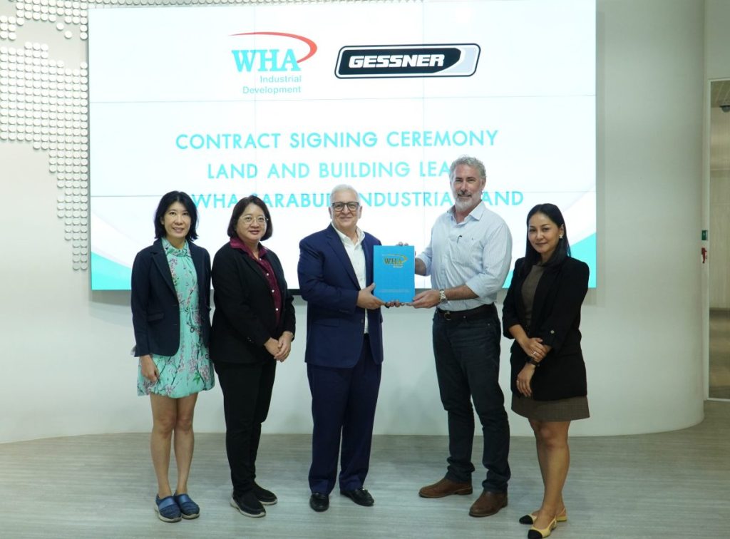 Gessner Finalizes Lease Deal for New Manufacturing Base at WHA Saraburi ...