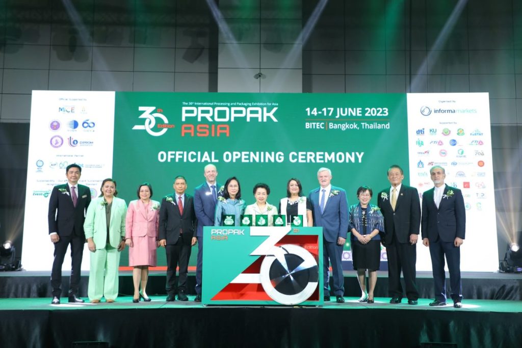 The 30th “ProPak Asia 2023” takes over BITEC, Bangna, bringing 2,000 brands for innovation and ...