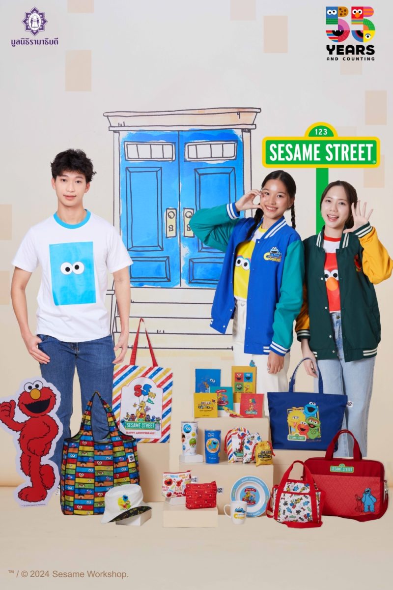 มูลนิธิรามาธิบดีฯ และ Sesame Street จับ 3 คาแรกเตอร์ดังสุดน่ารัก Elmo ...