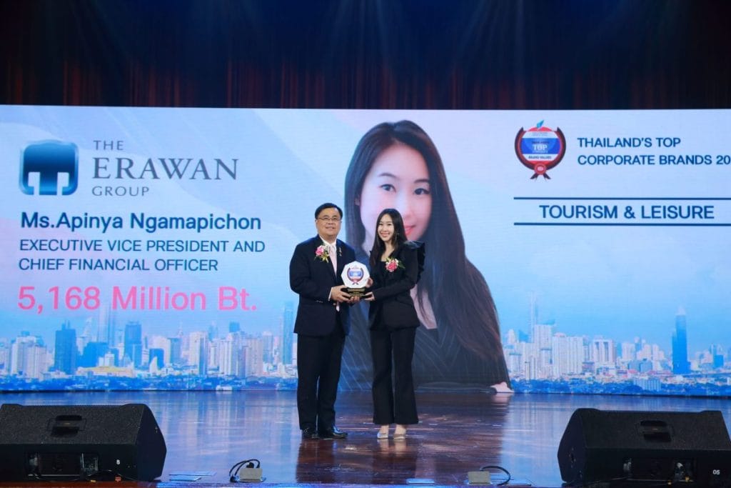 The Erawan Group PLC., recently received the "Thailand’s Top Corporate ...