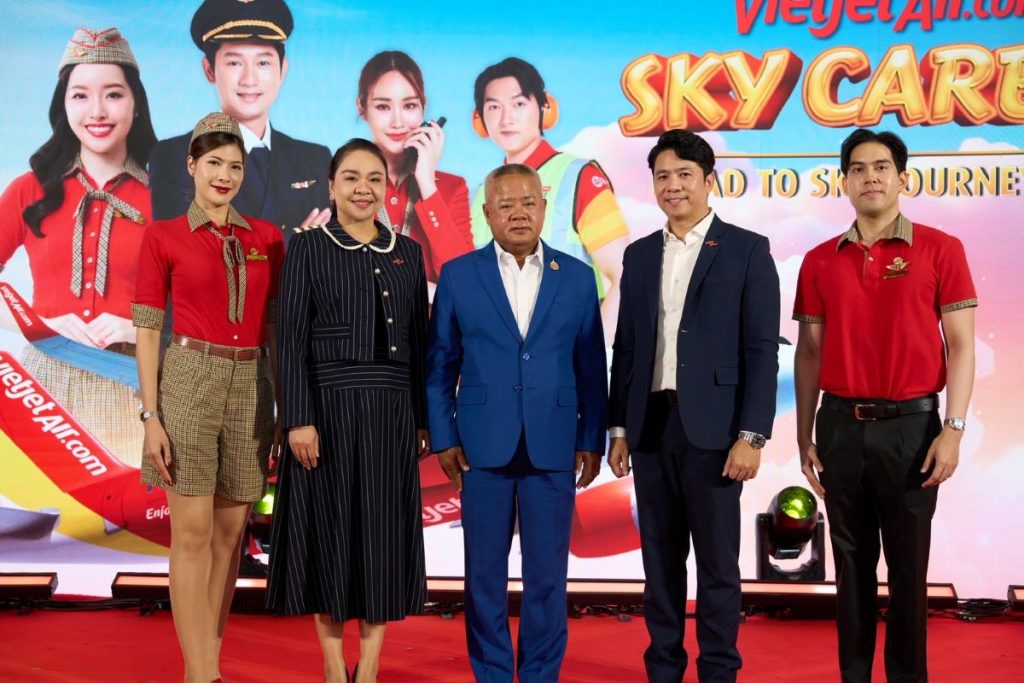 เวียตเจ็ทไทยแลนด์จุดประกายฝันให้คนนับหมื่น สู่เส้นทางอาชีพการบิน ในงาน Sky Career Festival ครั้ง ...