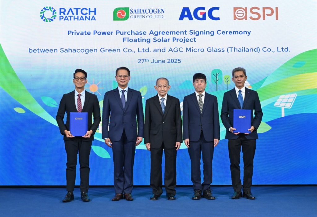 Saha Group Partners with Ratch Pathana to Lunch Floating Solar Project ...