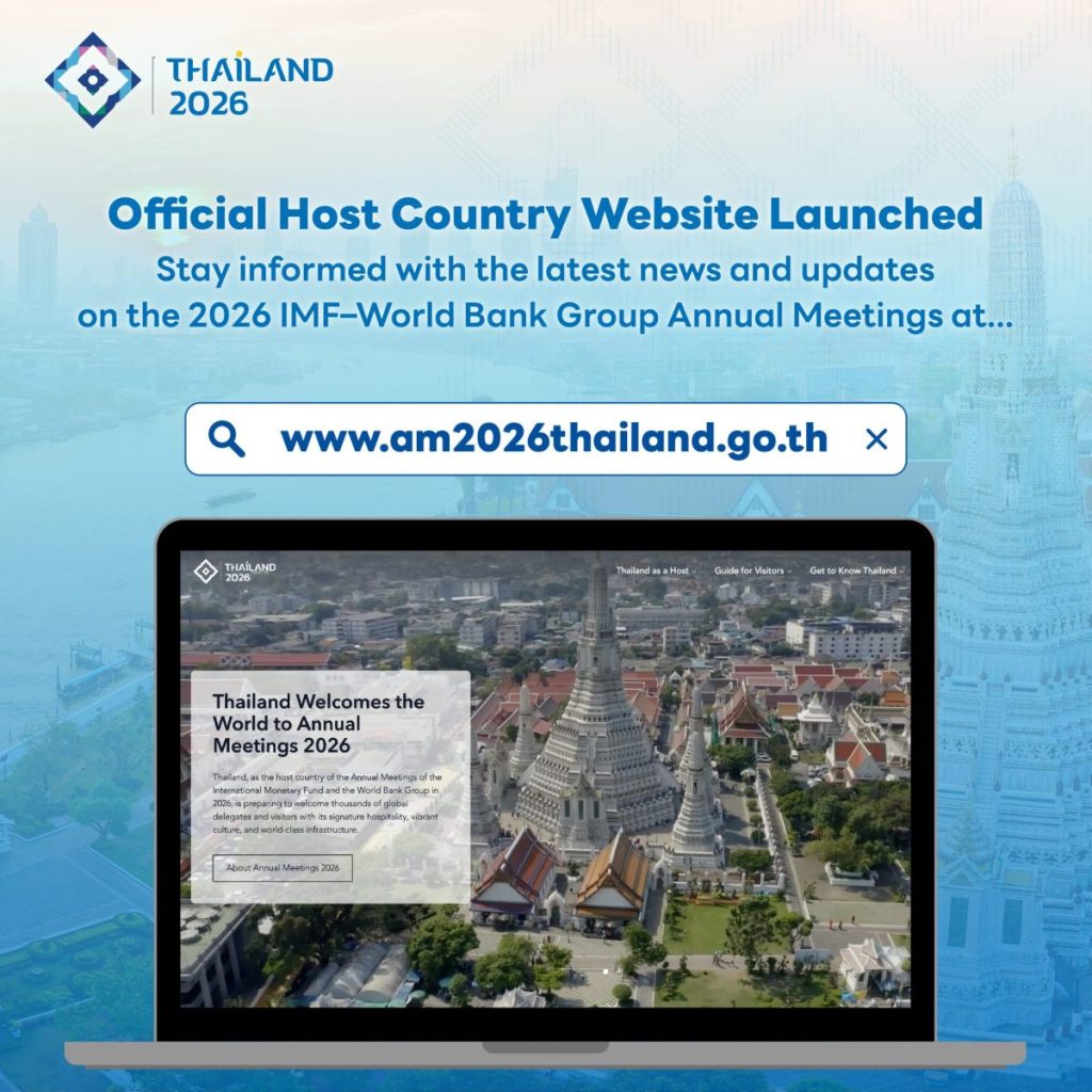 Thailand Launches Official Host Country Website for the 2026 IMF– World ...