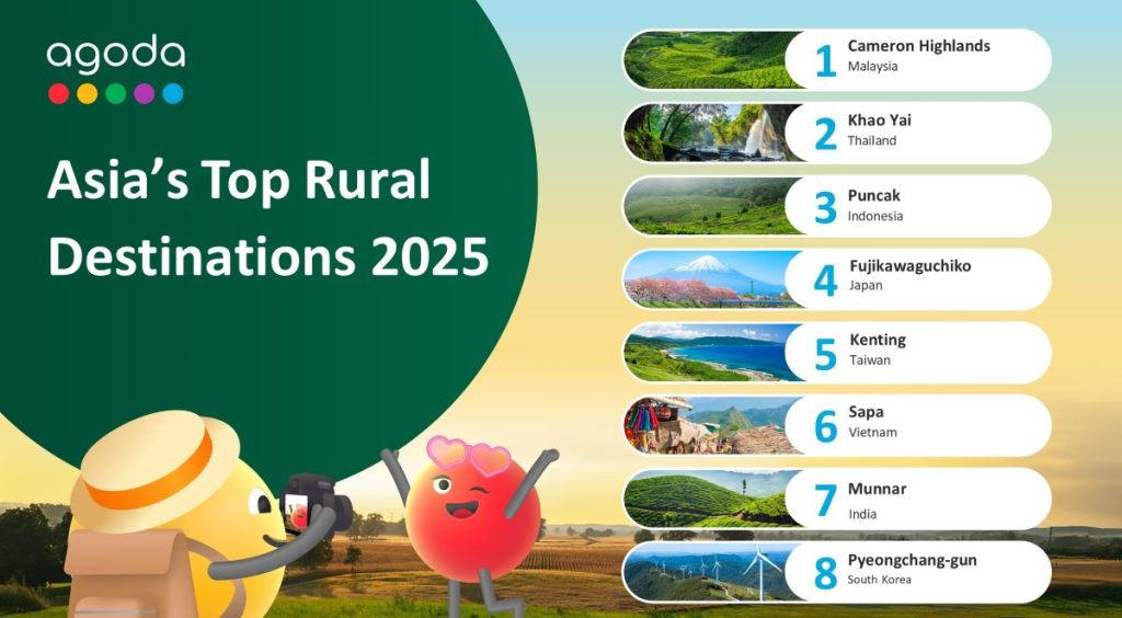Agoda Ranks Khao Yai 2nd Among Asia’s Top Rural Destinations: Highland ...