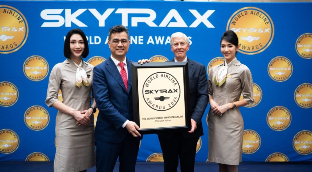 STARLUX Airlines Awarded SKYTRAX Five-Star Rating, Accelerating ...