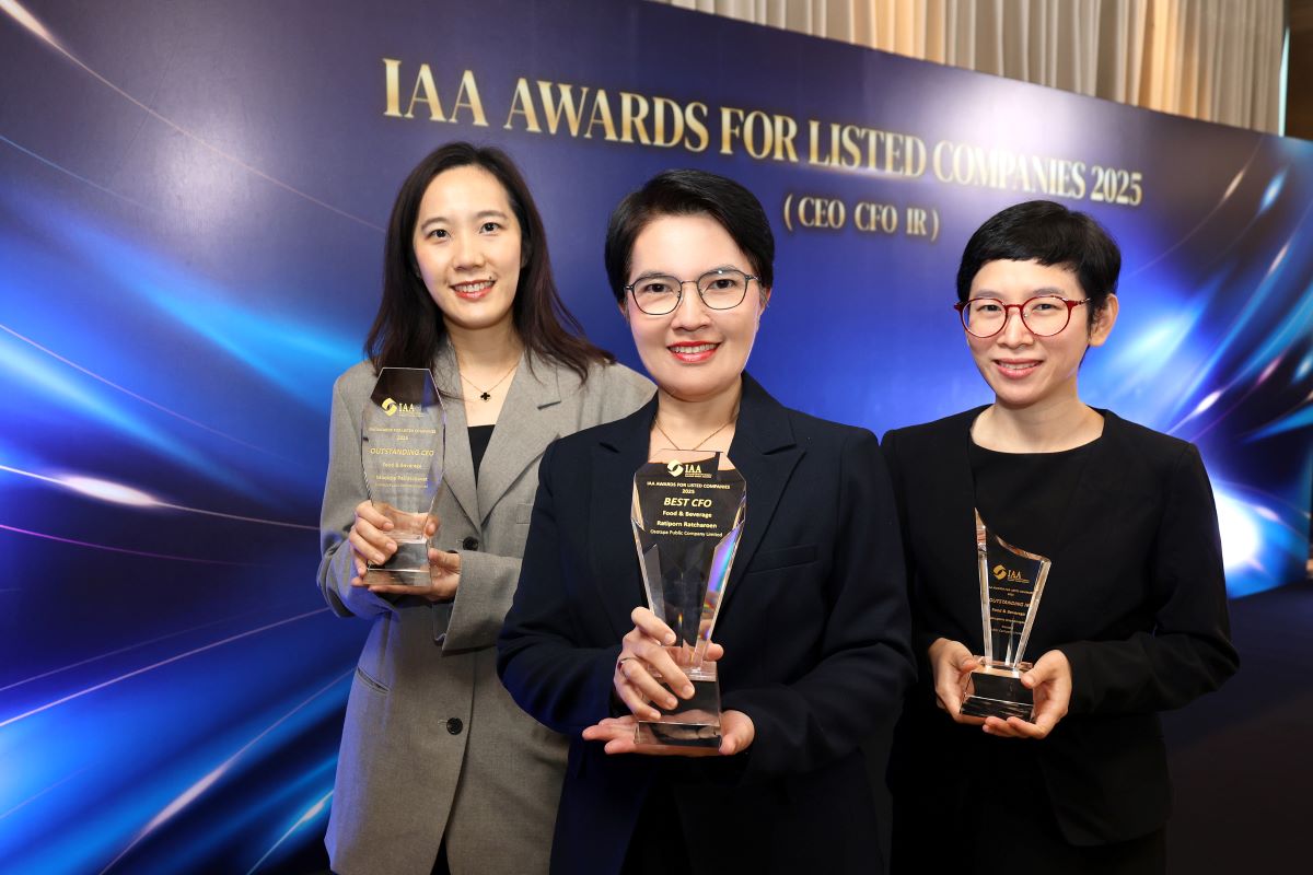 ‘โอสถสภา’ คว้า 3 รางวัลจากเวที IAA Awards ต่อเนื่อง 2 ปีซ้อน สะท้อนการ ...