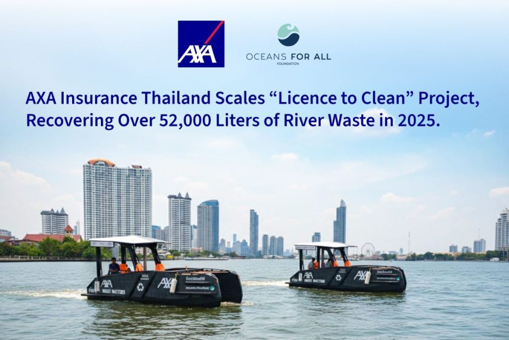 AXA Insurance Thailand Scales “Licence to Clean” Project, Recovering ...