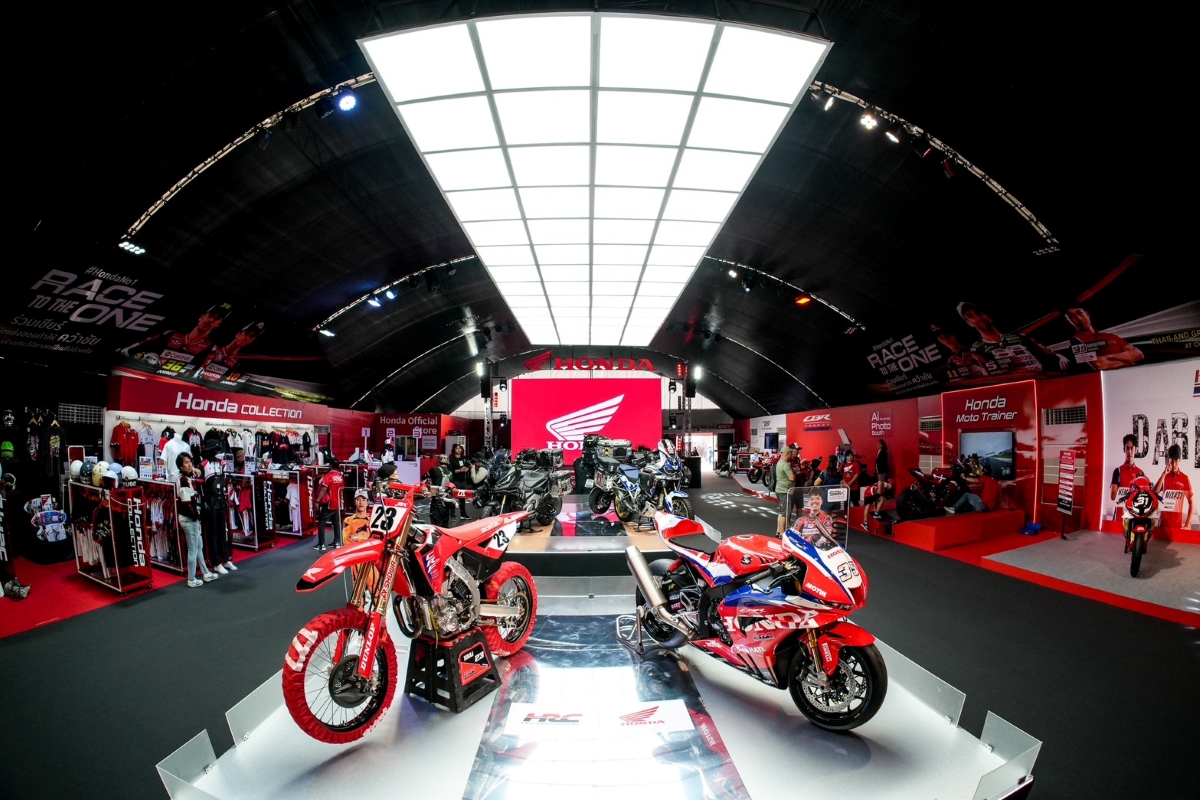 “ไทยฮอนด้า” เปิดบูธกิจกรรม “Honda Exhibition Hall” ภายใต้คอนเซปต์ “Race ...